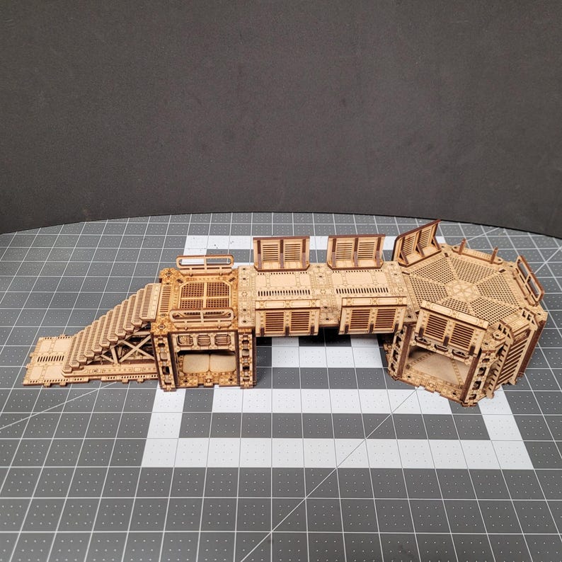 DIY Modular MDF Terrain Kit - Industrial Complex - BUNDLE - Etsy