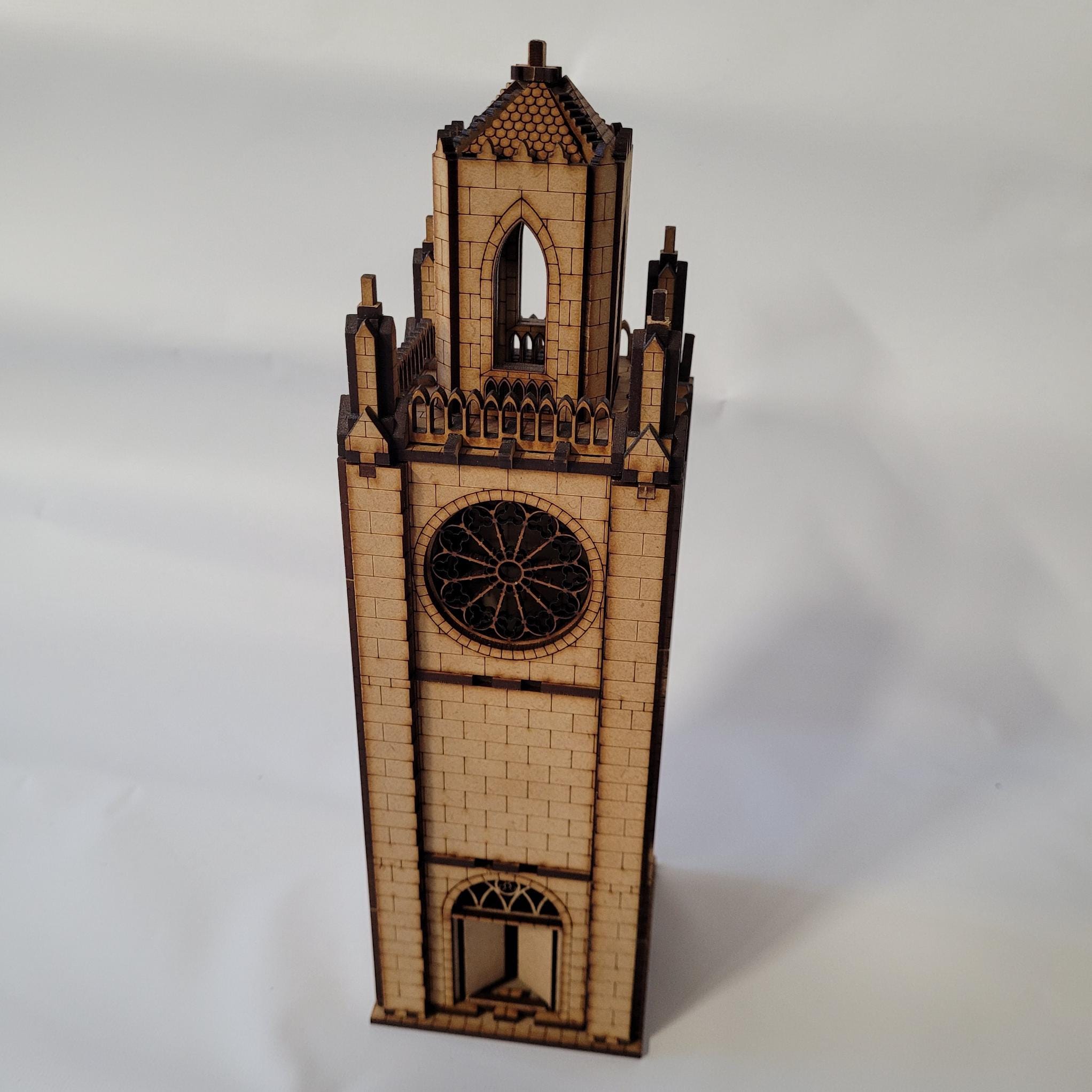 Gothic Cathedral - Rose Window Dice Tower - MDF Kit - Etsy