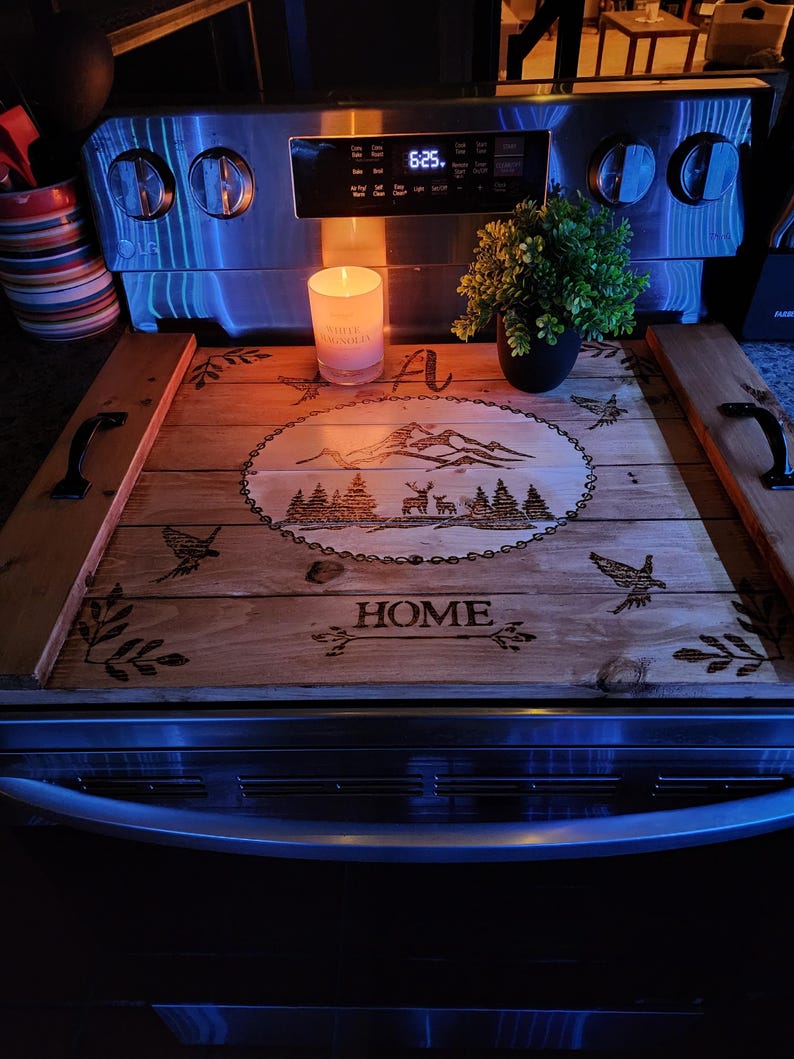 Gas and Electric Stove Top Handcrafted Noodle Boards/stove Covers. - Etsy