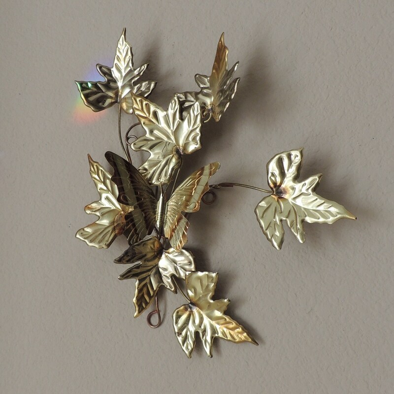Small Metal Leaves - Etsy