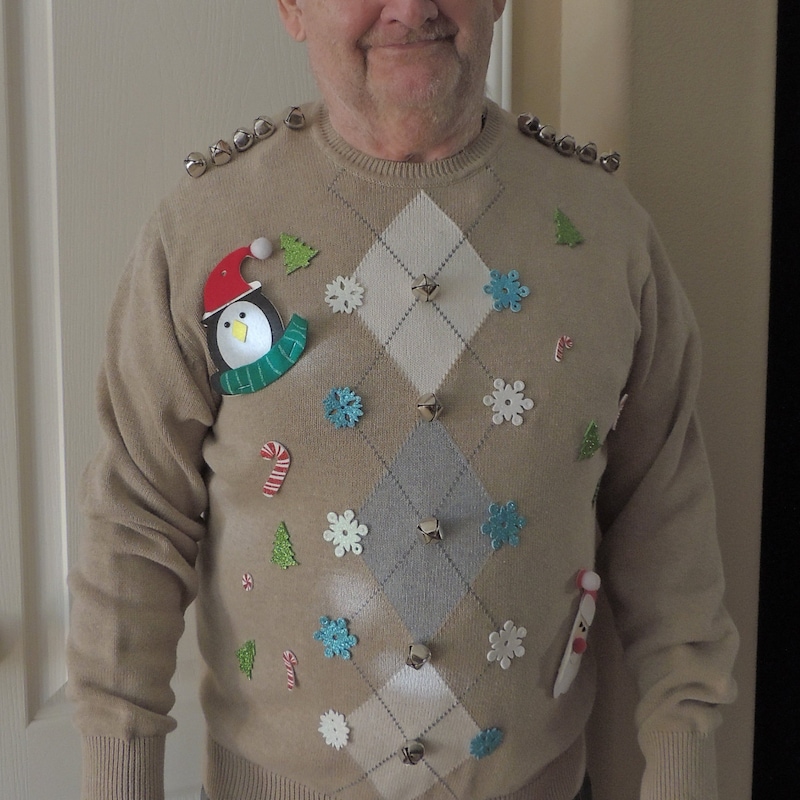 Mens Ugly Christmas Sweater - Etsy