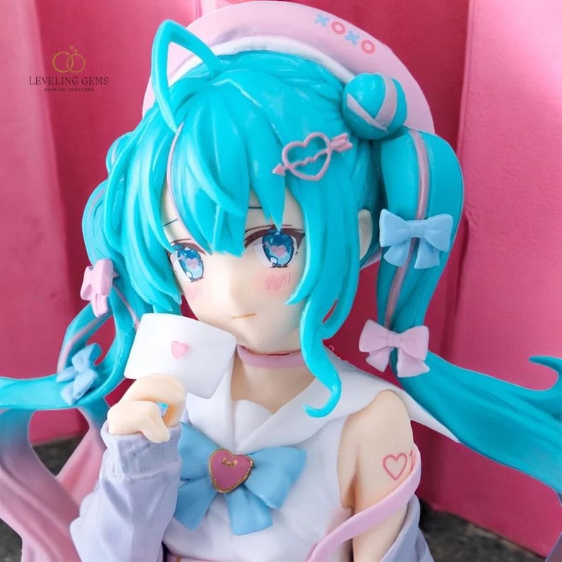 Hatsune Miku Figurine PVC Kawaii Anime Figure for Desk Décor ...