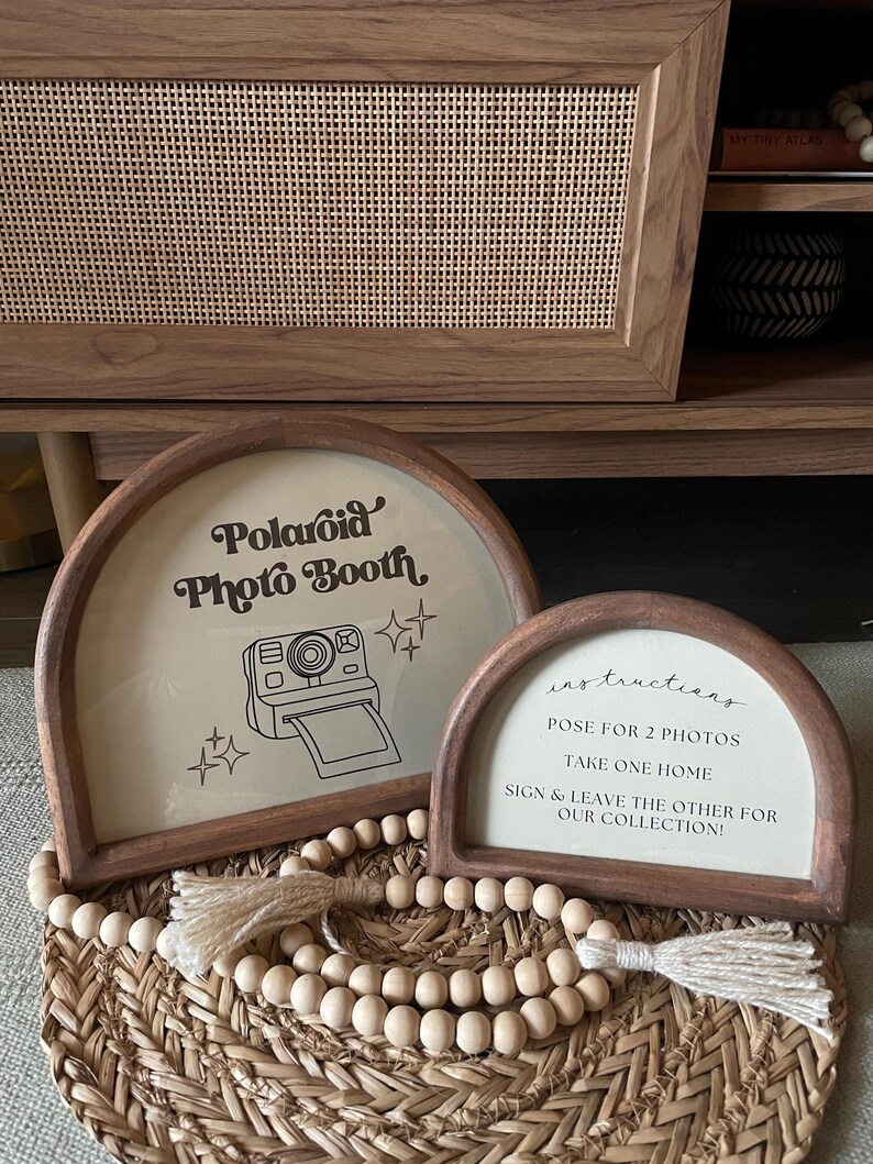 Polaroid Photo Booth Sign DIGITAL DOWNLOAD - Etsy