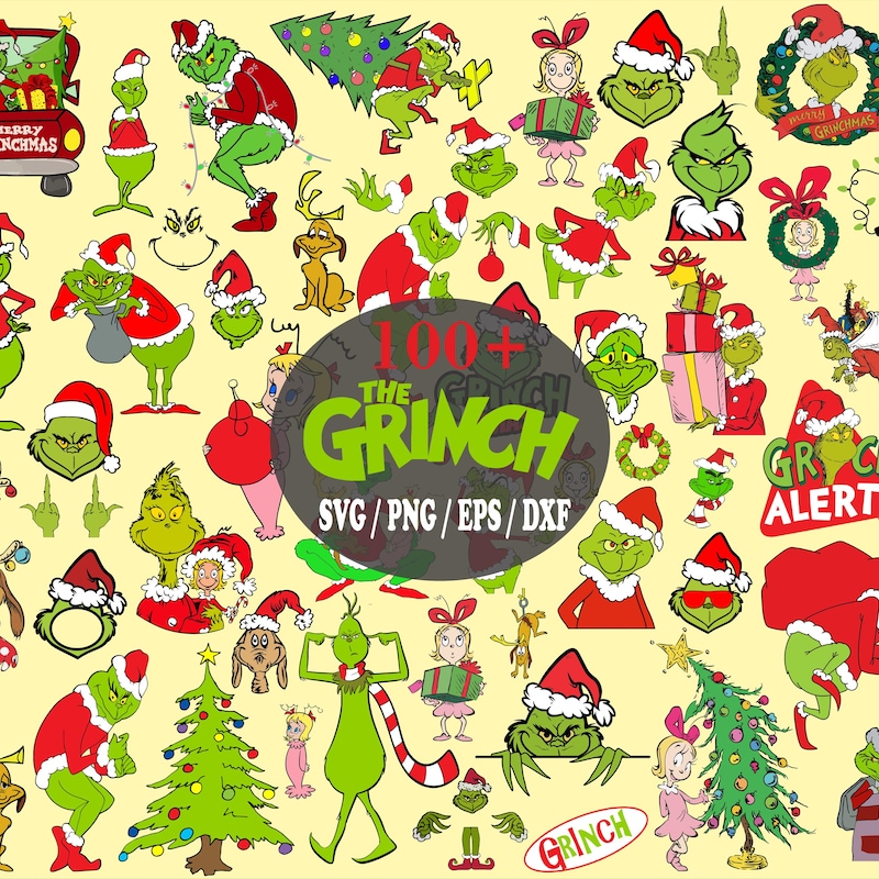 Grinch Tree Svg - Etsy