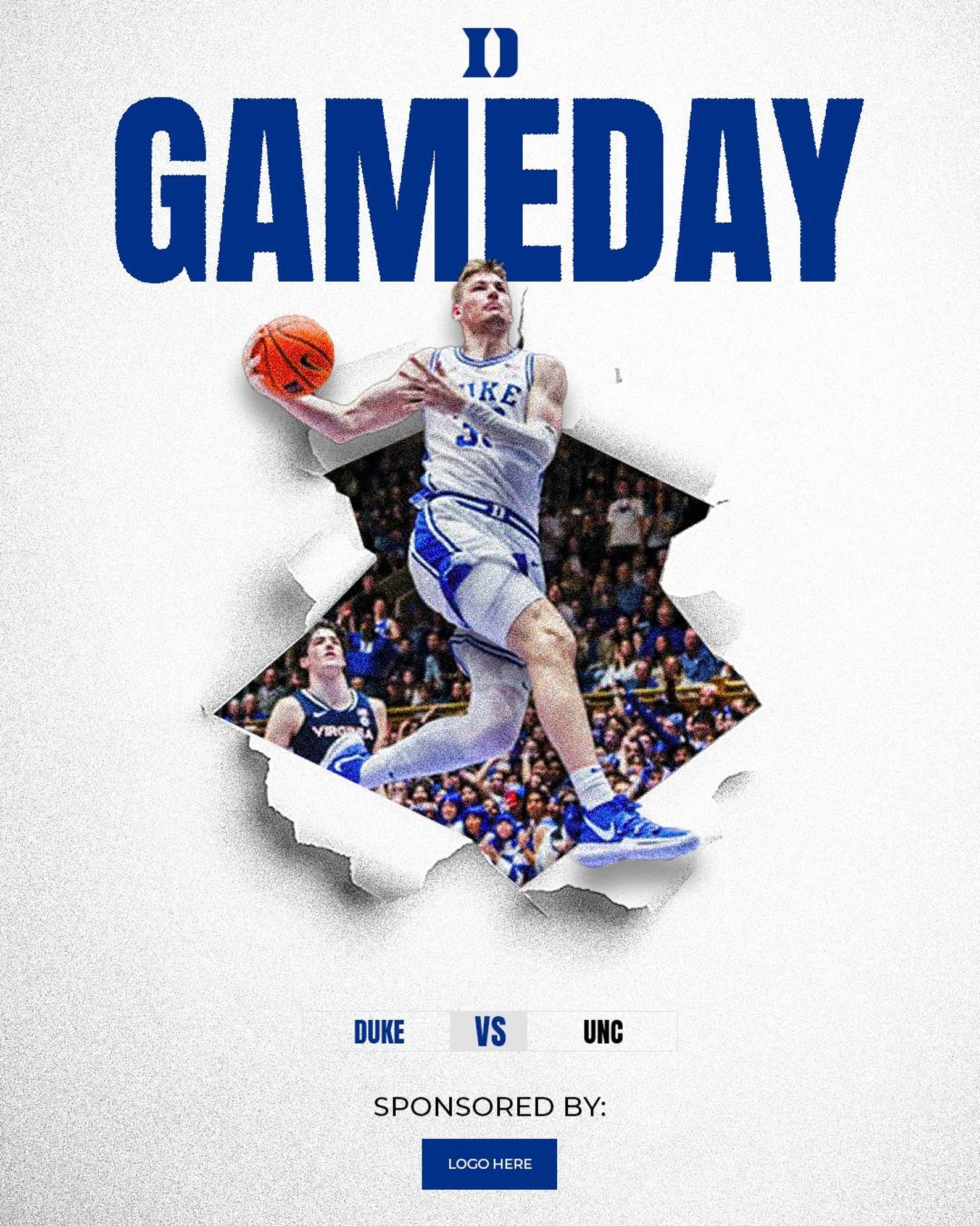 Sports Gameday Photoshop Template - Etsy