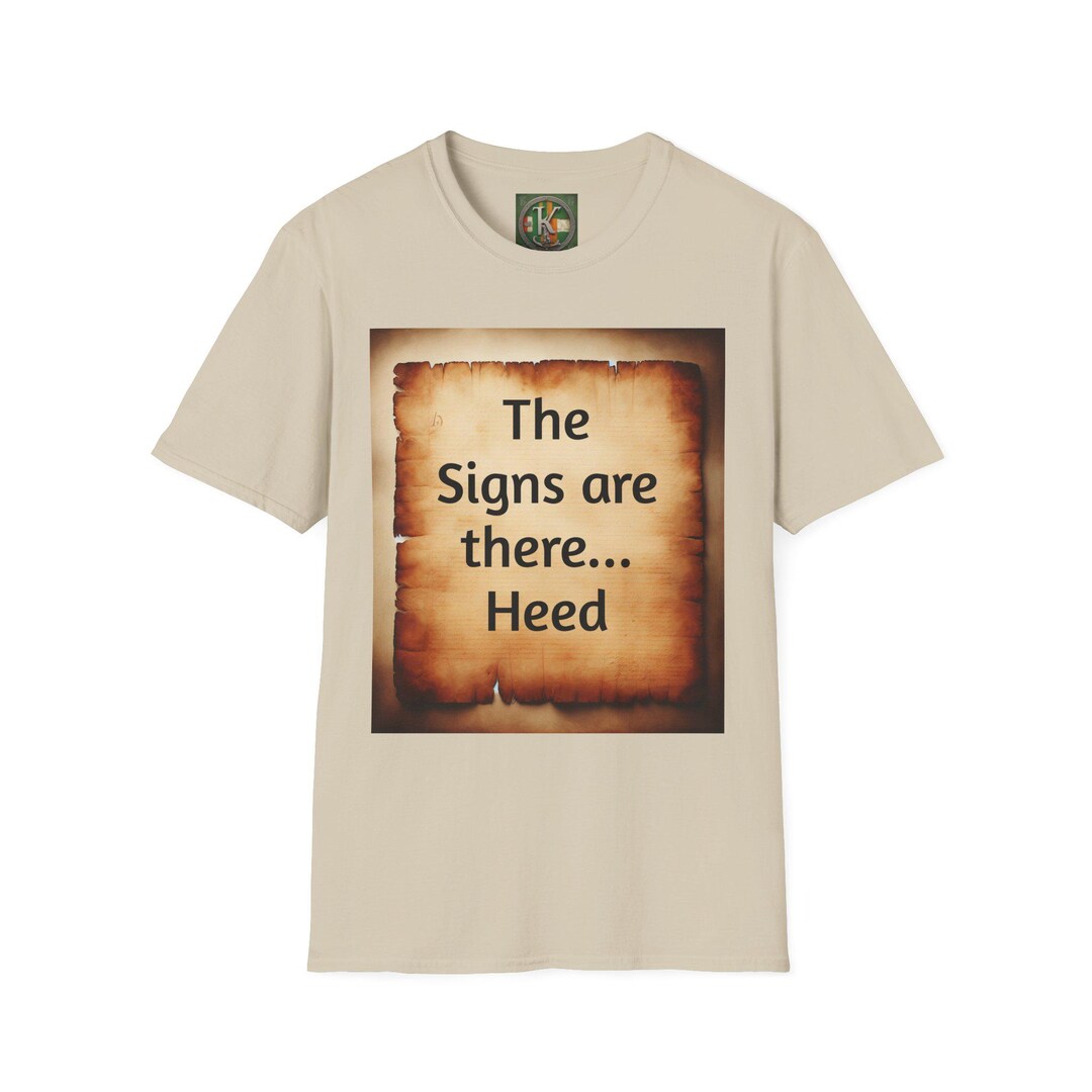 Four Horsemen Parchment Paper Warning T-shirt, End of Day Scary Tee ...