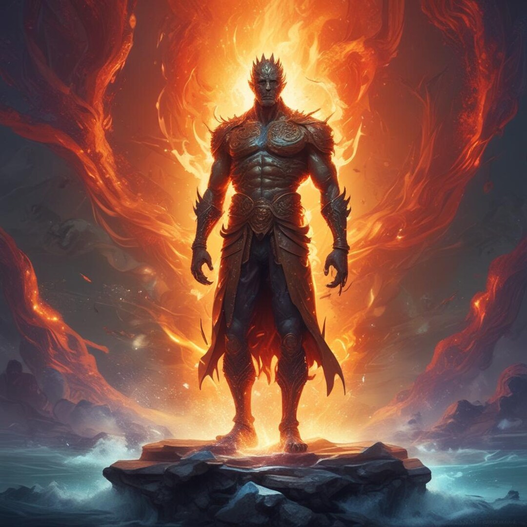 The Angel of Fire - Etsy