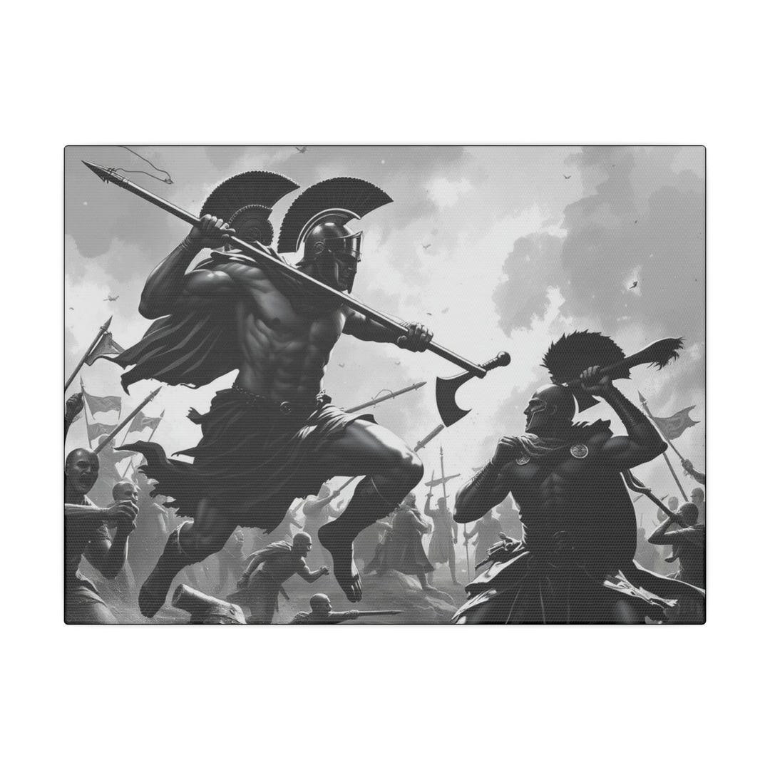 Epic Gladiator Canvas Art Print, Wall Decor for History Lovers, Home ...