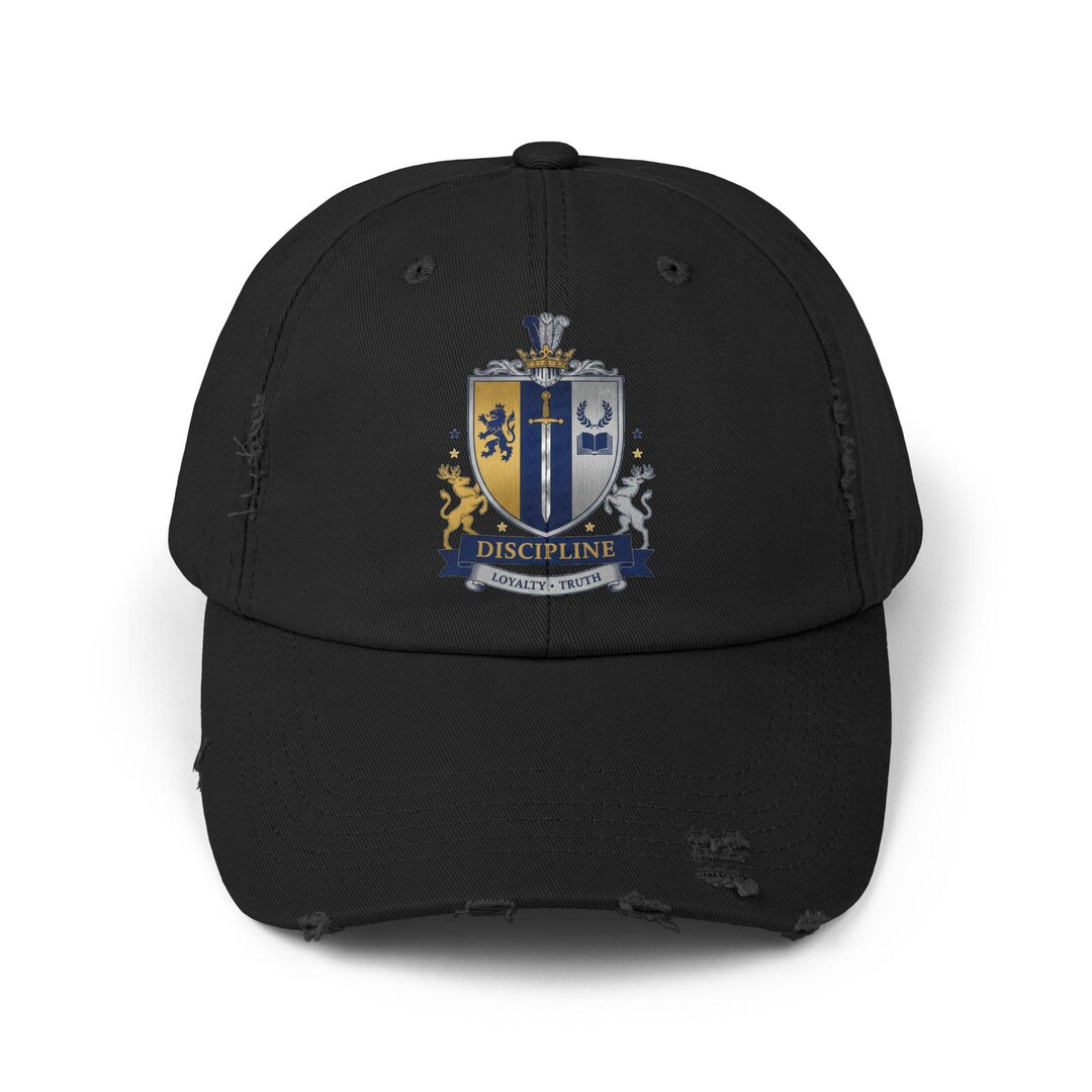 Discipline Coat of Arms Cap Dad's Hat, Display the Tenants of ...