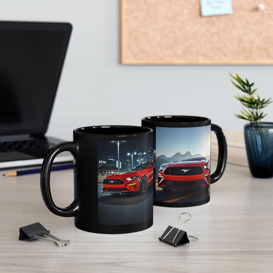 Mug, Ford Mustang Mug S650, V8 Glory, City View, Highway Landscape ...