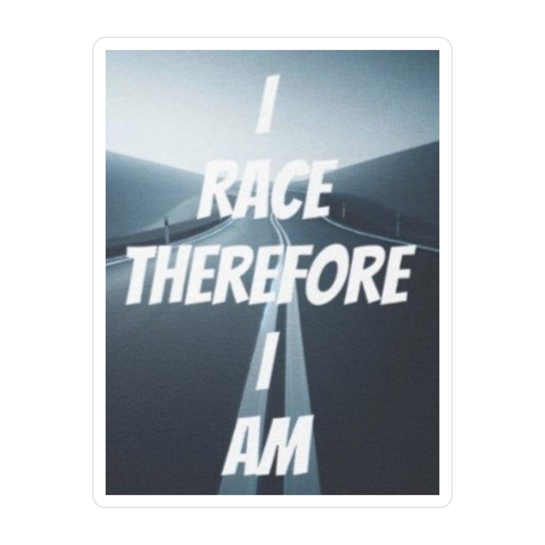 Vinyl Decal Sticker, Race Day Mantra Decal, Car Window Decal, Laptop ...