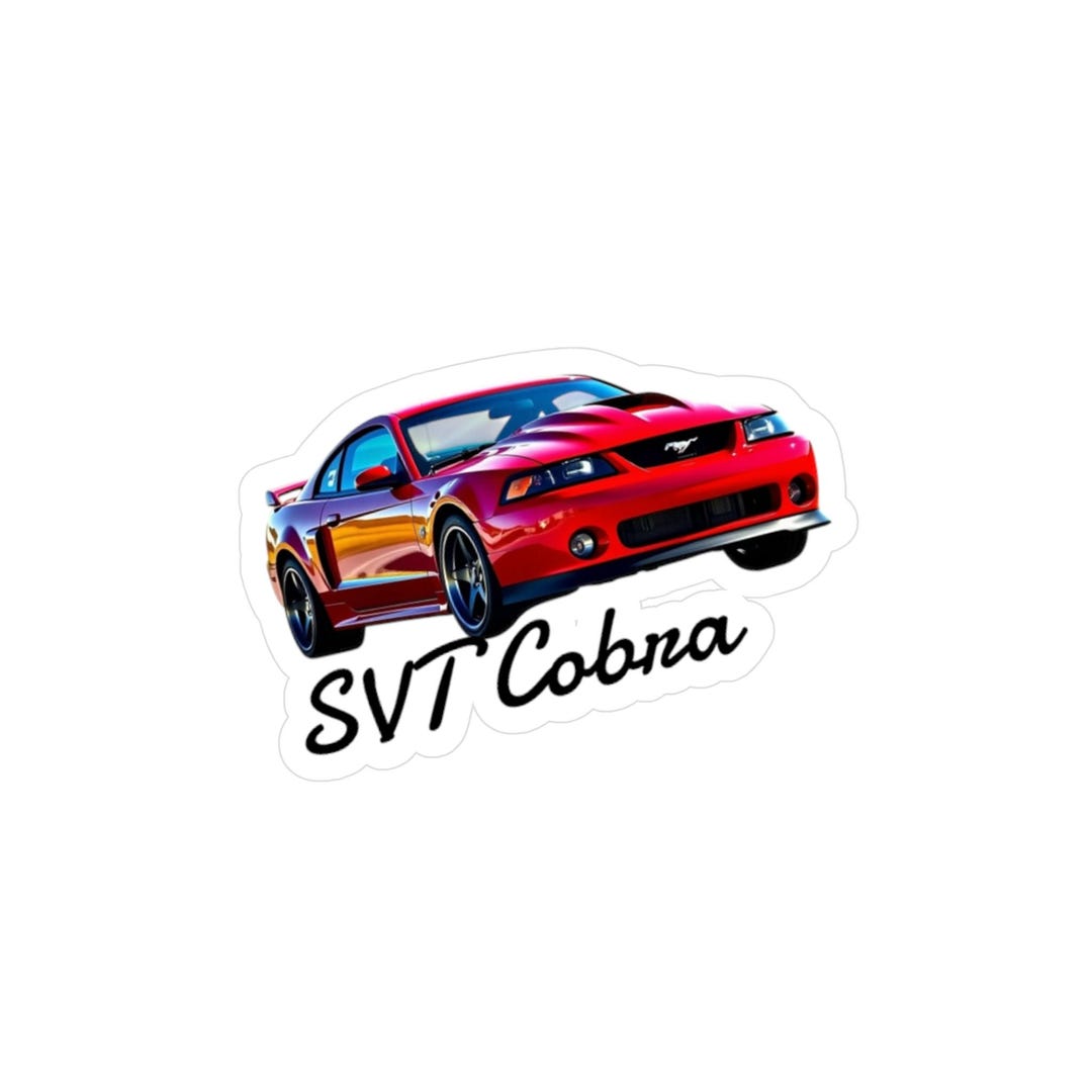Vinyl Decal, SVT Cobra Ford Mustang Terminator Car Sticker, Pound for ...