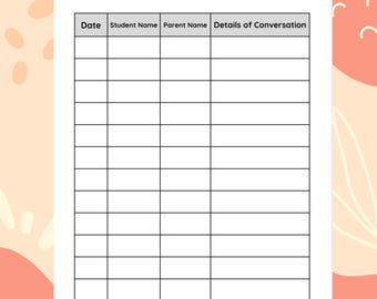 Daycare Forms Bundle PDF – Printable & Fillable Daily Log, Parent ...