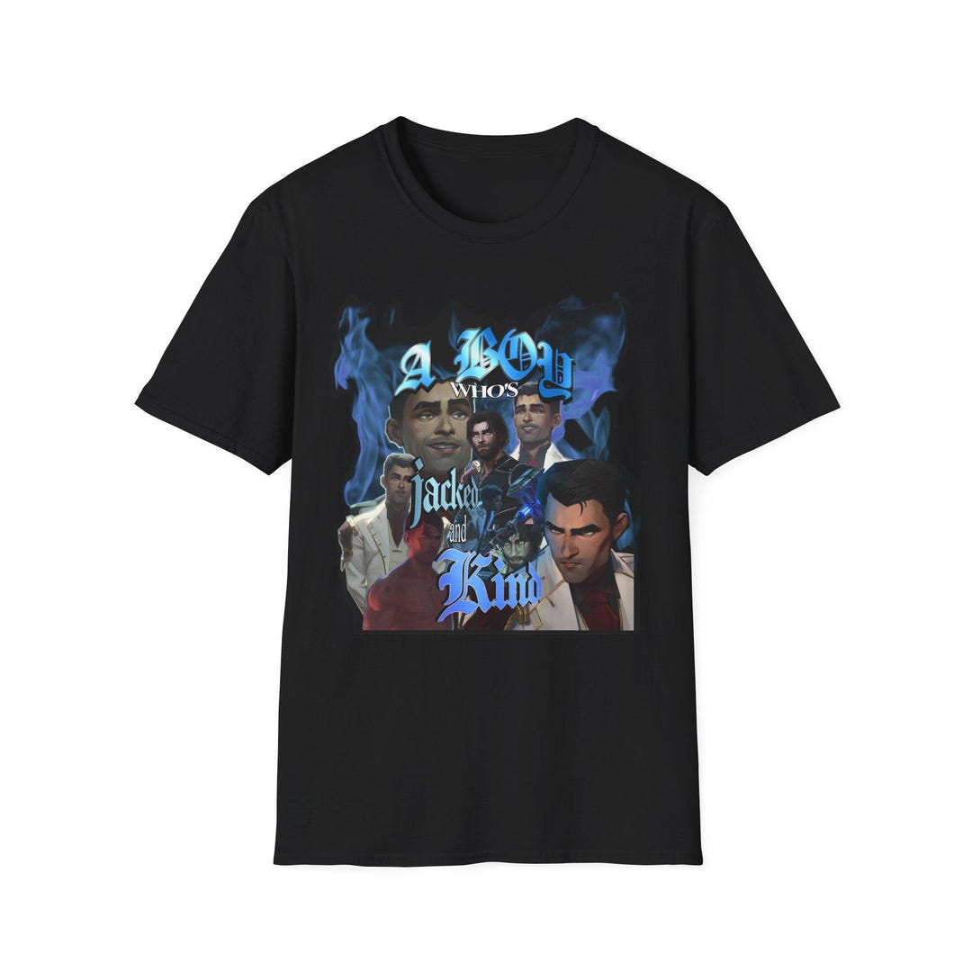 Jayce Arcane Vintage Meme Print a Boy Whos Jacked and Kind TREND - Etsy