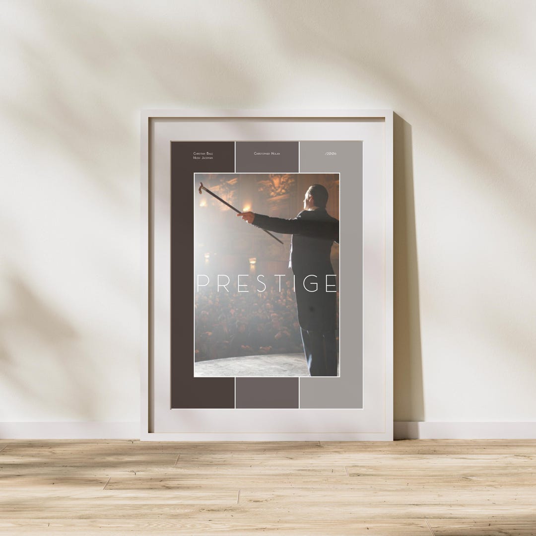 Prestige Movie Poster, Prestige Poster, Prestige Print, Prestige Wall ...