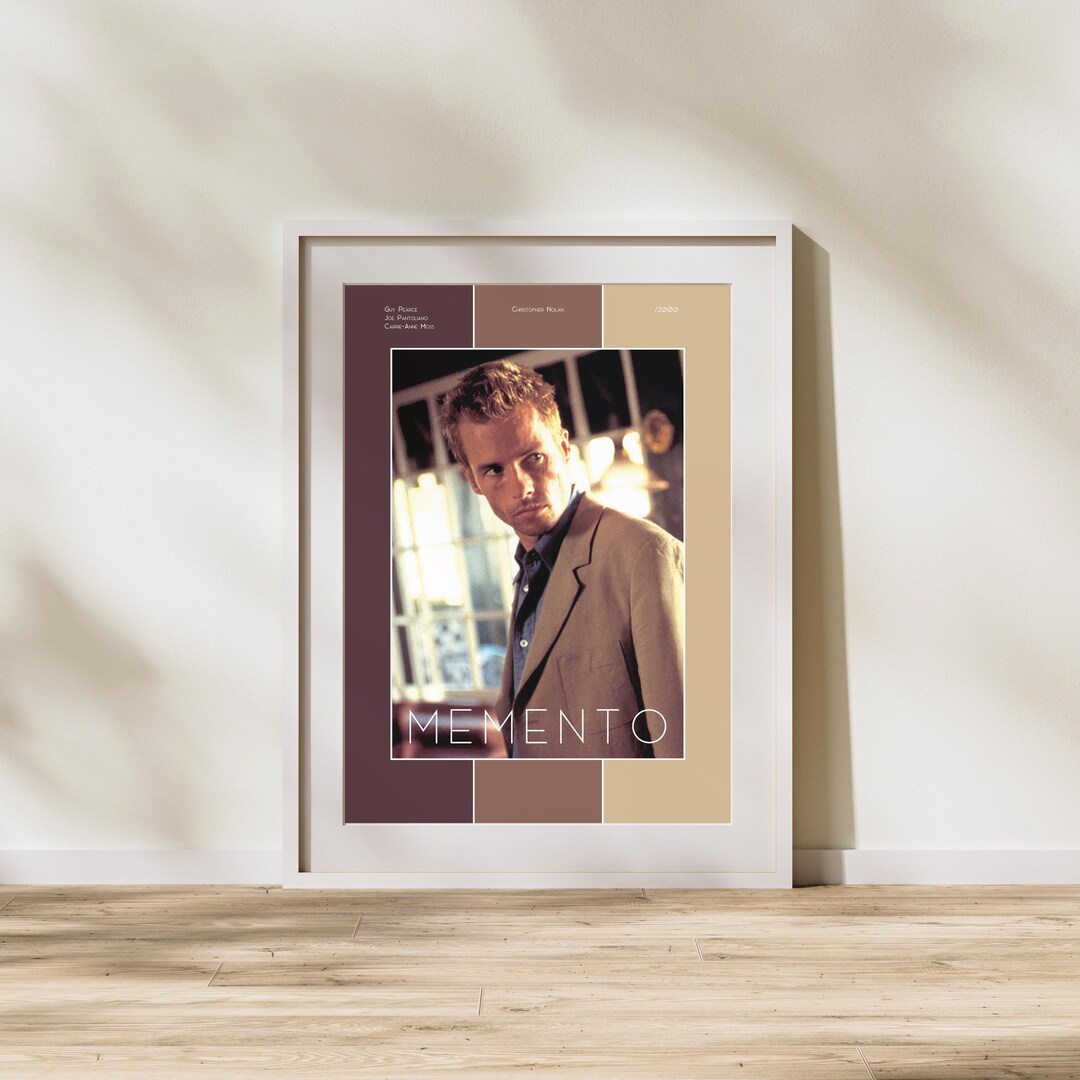 Memento Poster | Digital Download | Nolan Inspired Mystery Print ...