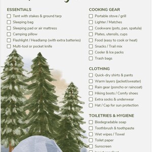 Travel Packing List Templates for Remarkable 2 Paper Pro | Digital ...