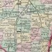 Antique Map of Illinois 1871 Mitchell Illinois Map Wedding | Etsy