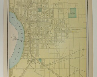 Vintage Map Little Rock MN 1914 Little Rock Minnesota Plat | Etsy