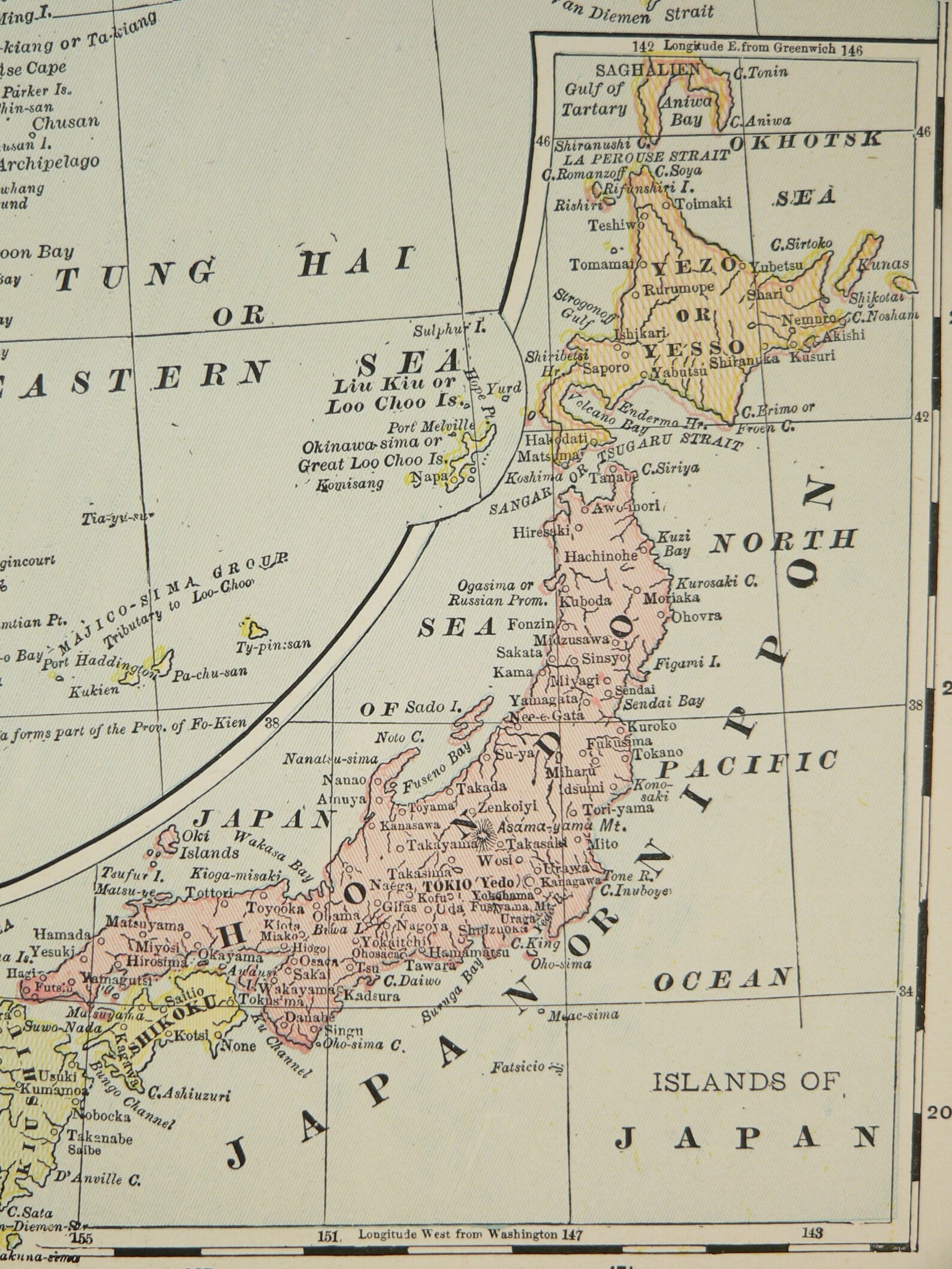 Antique China Map 1888 Vintage Art Map of China Australia - Etsy