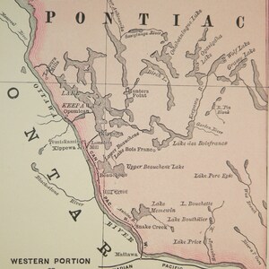 1912 Map of Quebec Canada, Large Original Vintage Map by Rand Mcnally ...