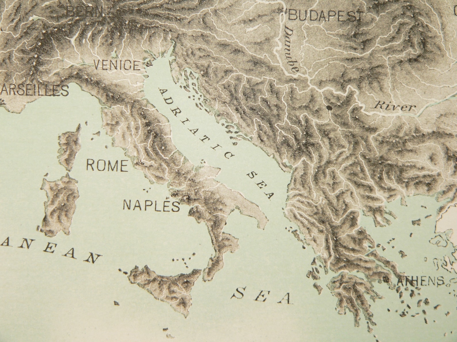 Vintage Europe Map 1912 Rand Mcnally Map of Europe, Minimalist Art Map ...