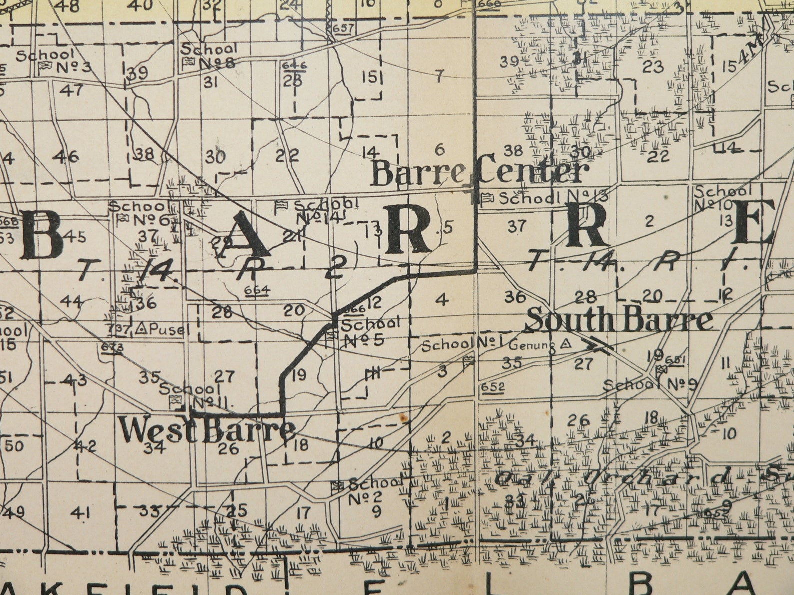 Large Vintage Map Orleans County New York Map 1912 NY County | Etsy