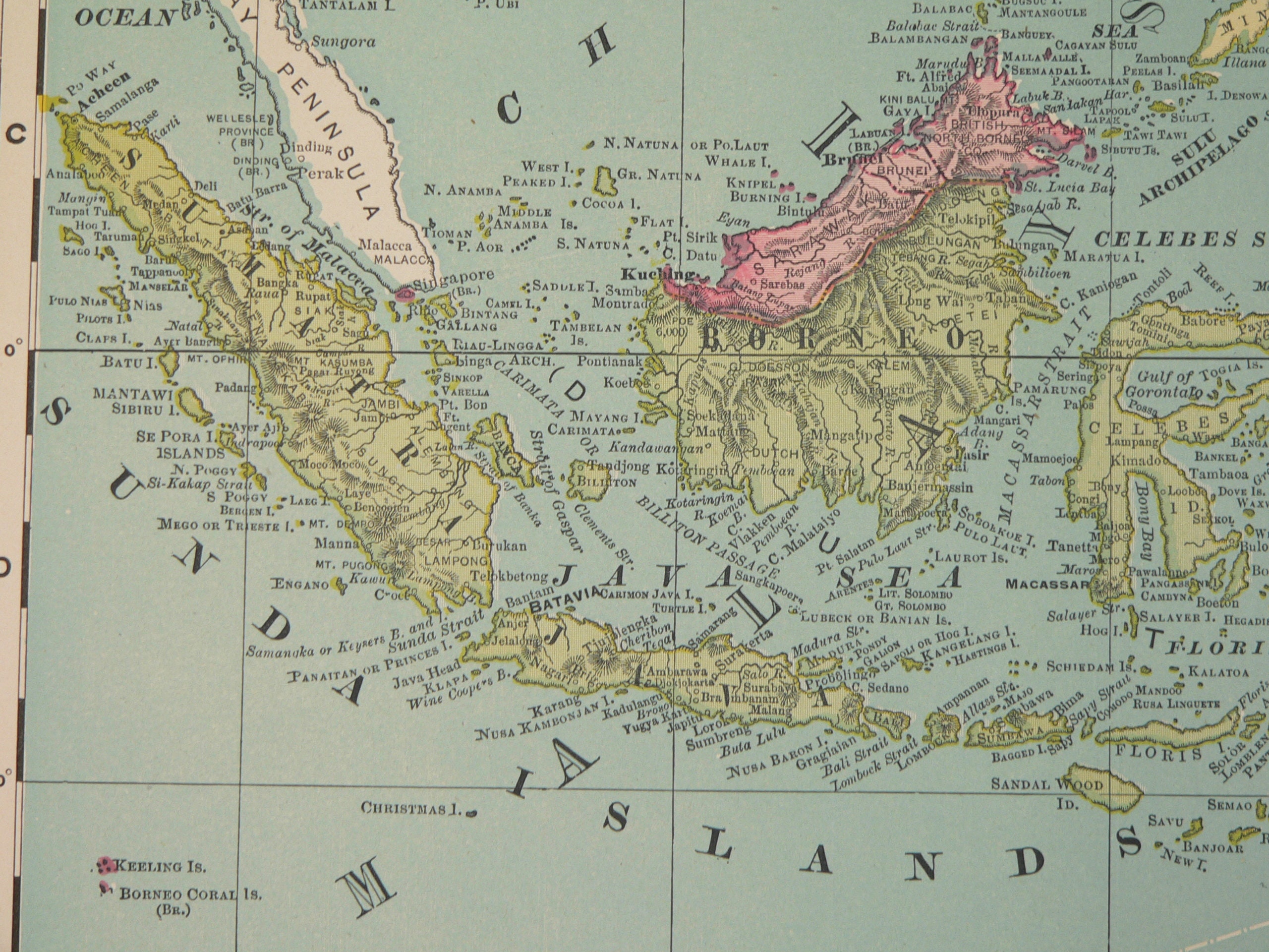 Mapa grande de la Polinesia mapa de las islas del Océano - Etsy México