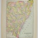 1902 Map New South Wales Australia NSW Map, Vintage Art Map, Gift for ...