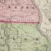 1854 Mitchell Map of Western United States, California, Washington ...