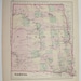 1854 Mitchell Map of Western United States, California, Washington ...