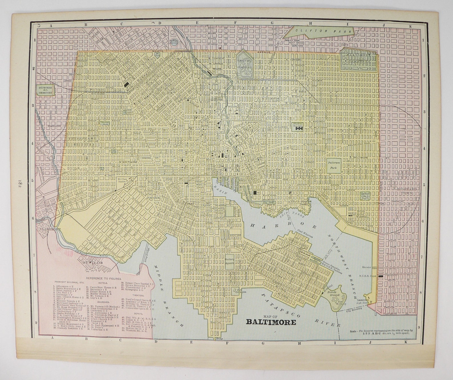 1888 Philadelphia Map City Street Map of Philadelphia Gift - Etsy