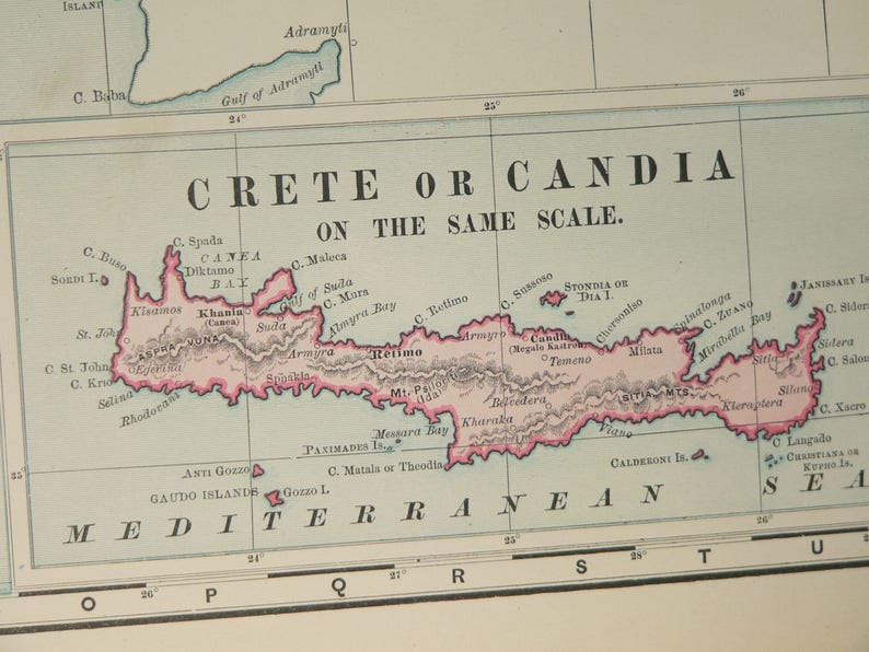 Old Turkey Map 1912 Large Map of Balkan Peninsula, Romania Serbia ...