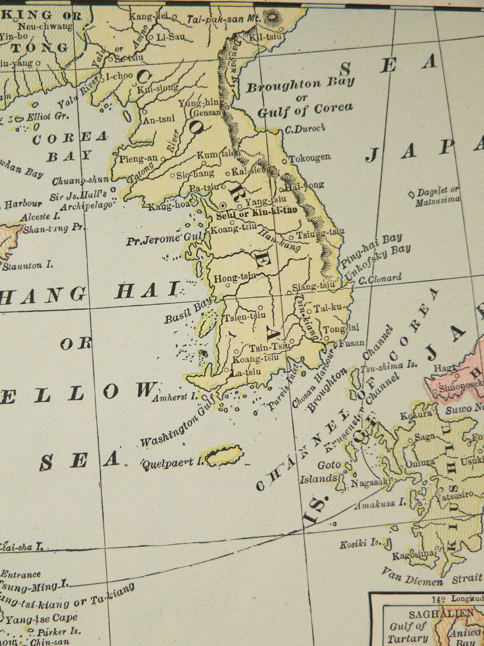 Antique China Map 1888 Vintage Art Map of China Australia - Etsy