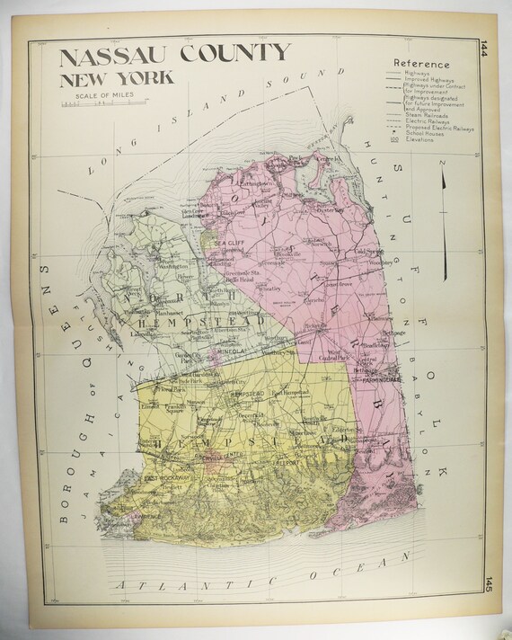 Nassau Ny Map