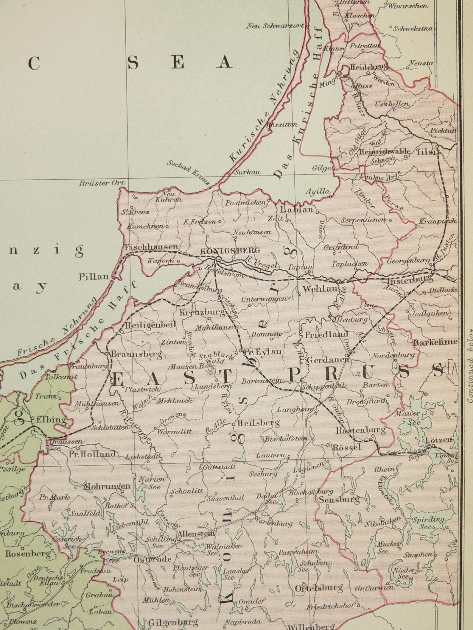 East Germany Map Original Vintage Map of Germany East German - Etsy