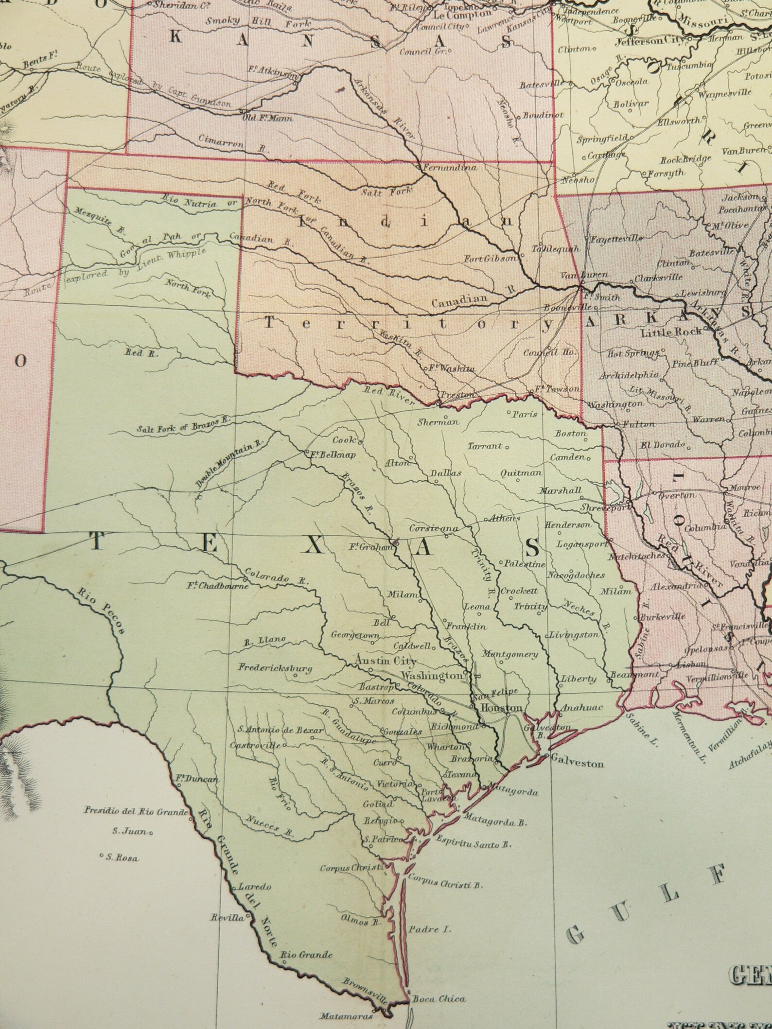 Antique United States Map 1873 Large Vintage Map United States, USA Map ...