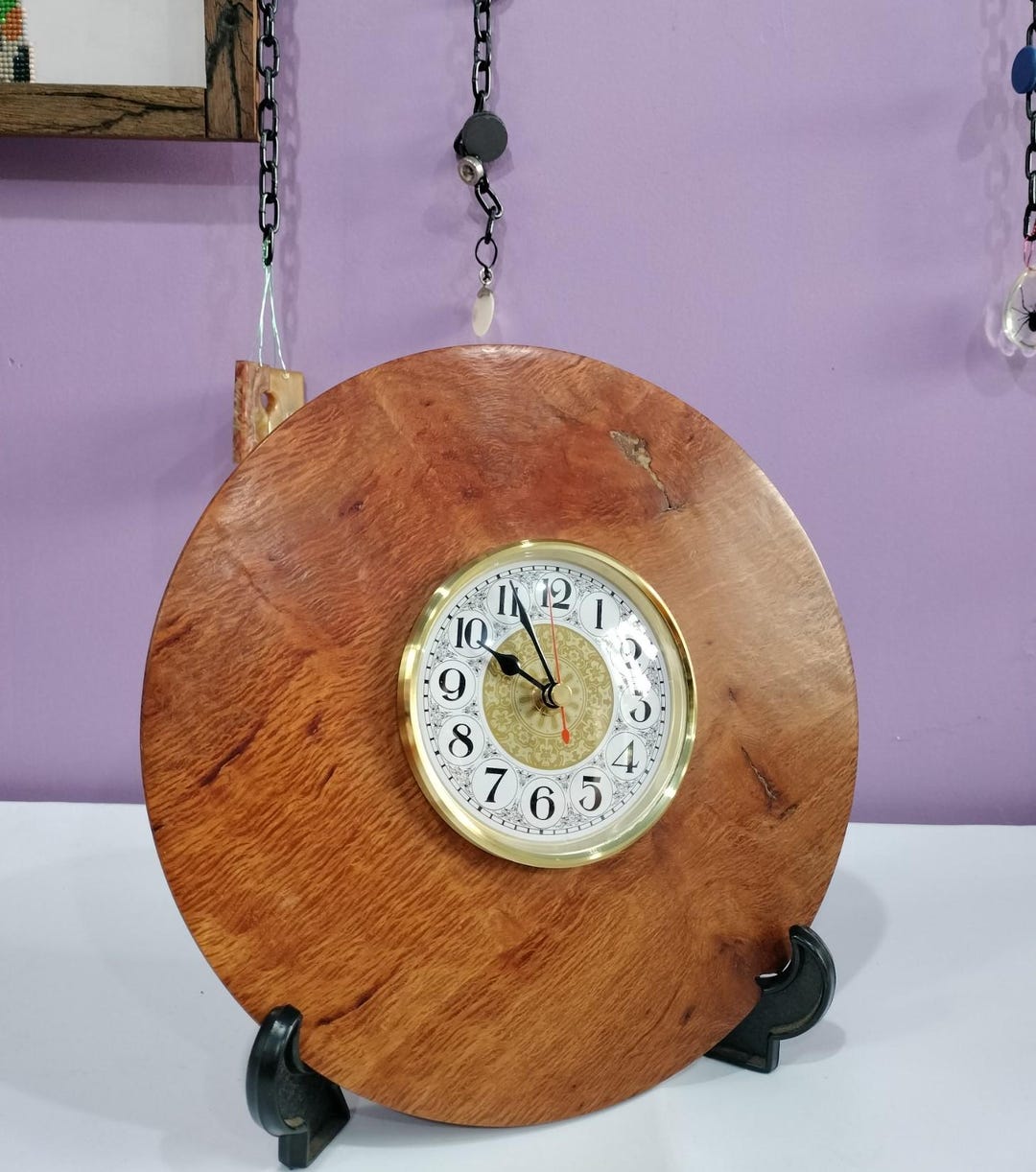 Hand Crafted Sheoak Wood Clock - Etsy