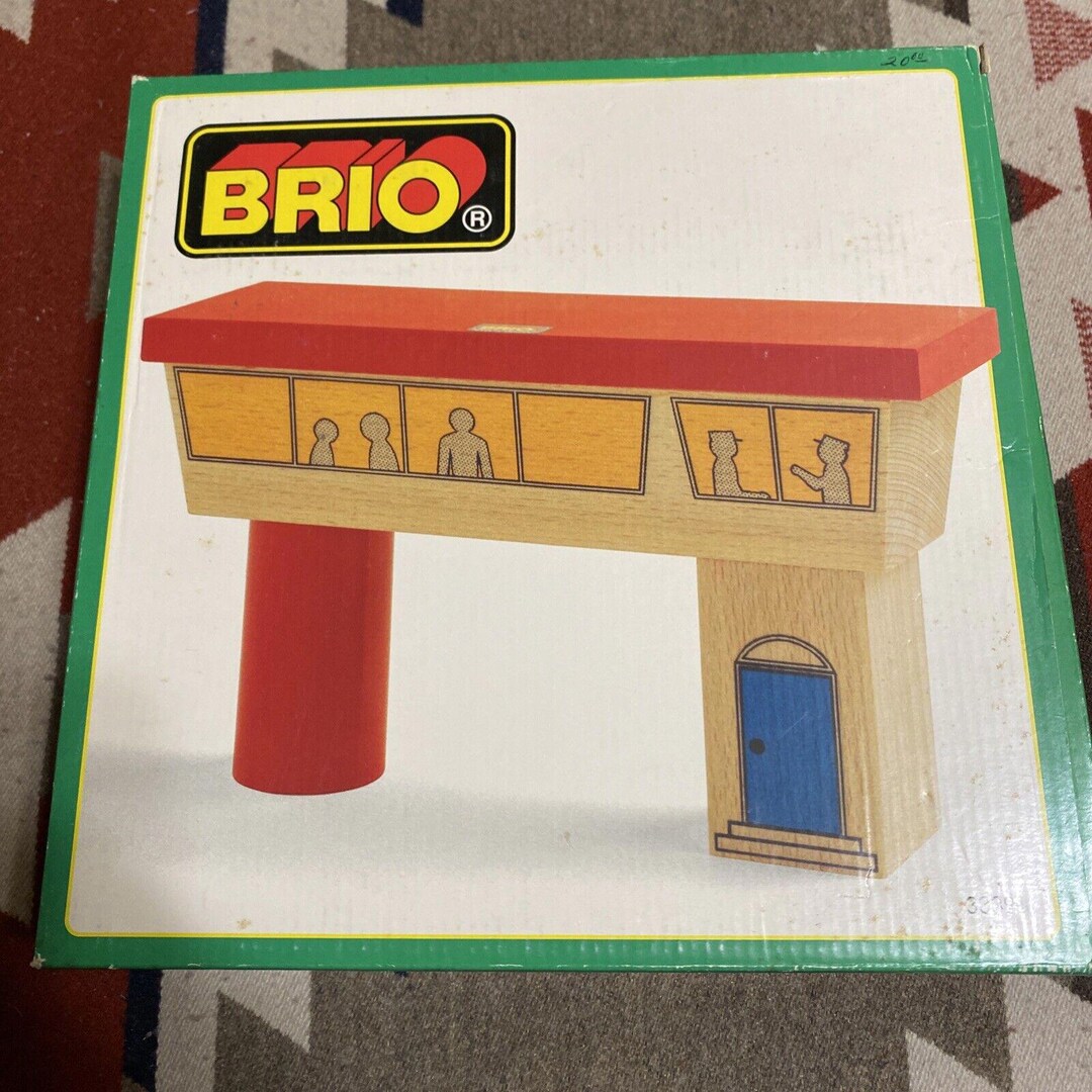 Vintage 1994 Brio Control Tower 33391 Extremely Rare Mint in Box - Etsy