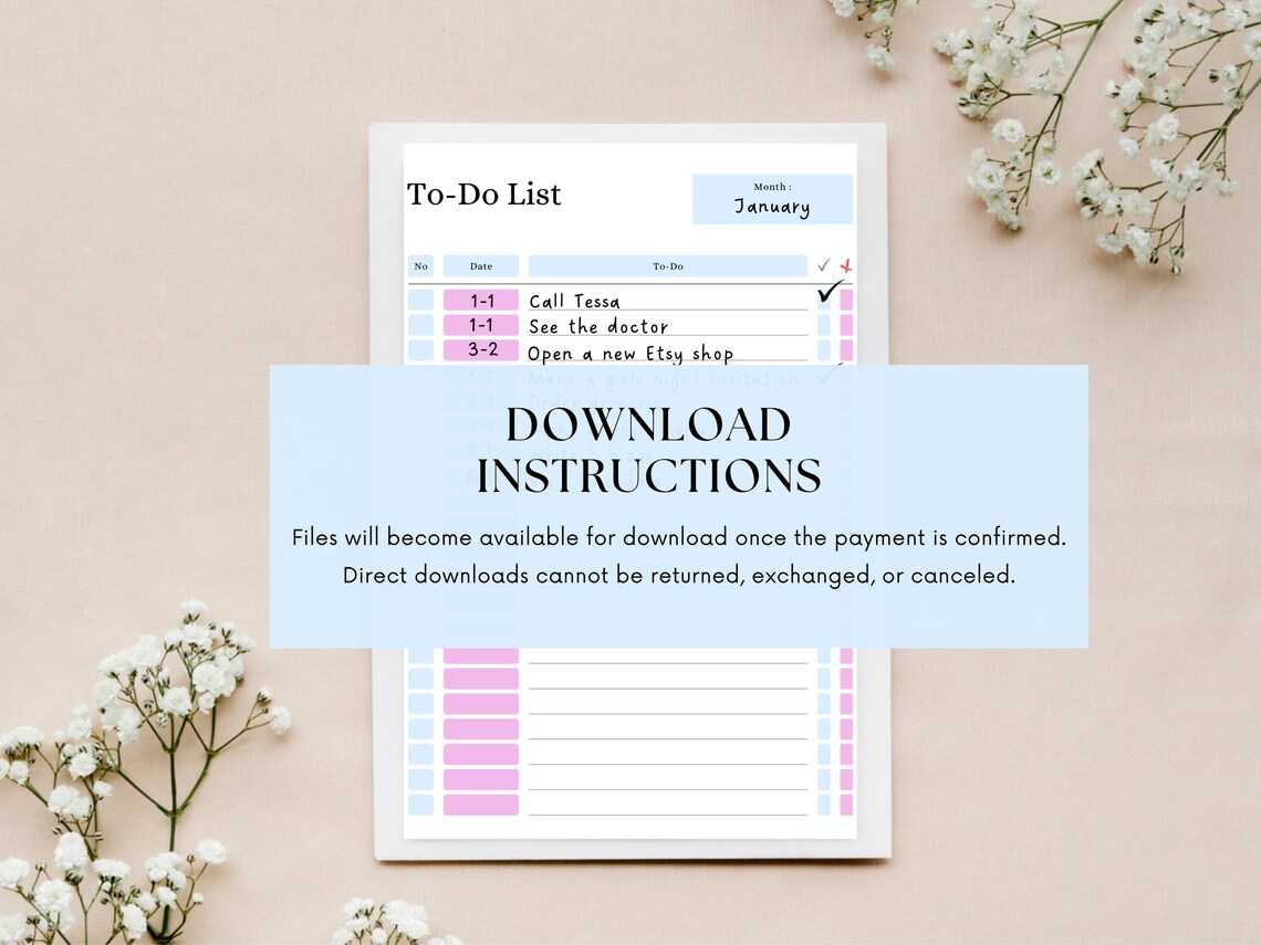 Remarkable Paperpro Template to Do List- Digital Planner- Task Tracker ...