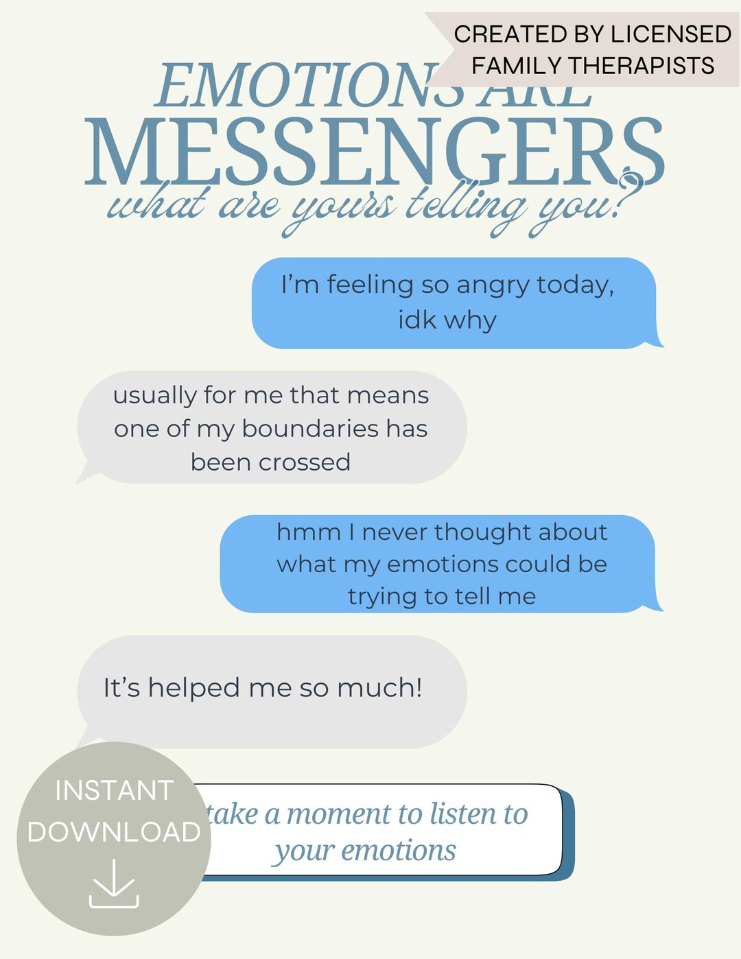 Printable Emotional Regulation Poster, Teens and Kids, Therapy Office ...