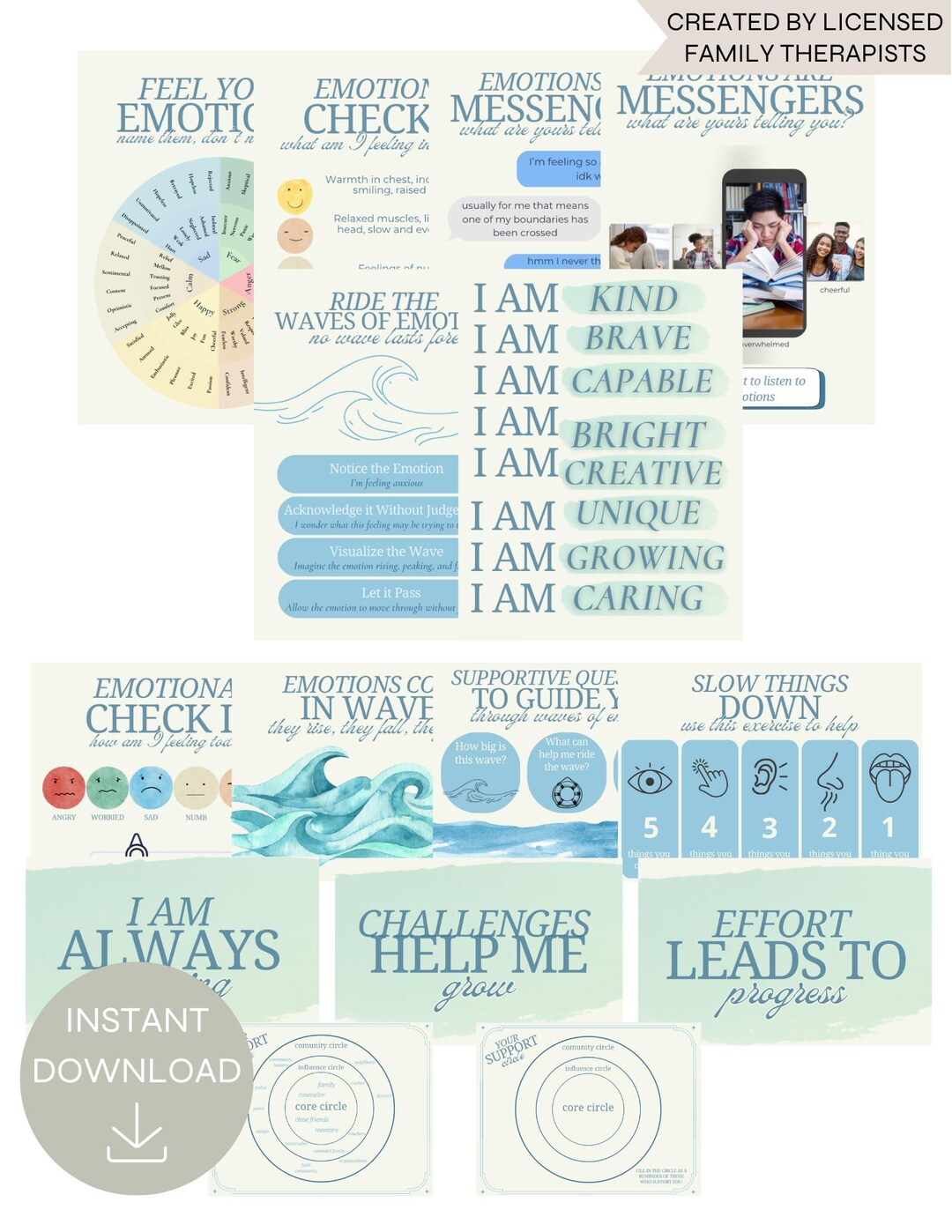 Printable Emotional Regulation Posters, Emotional Check In, Teens and ...