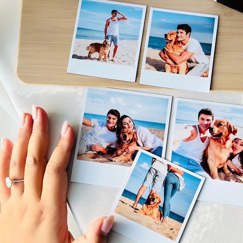 Polaroid Fridge Magnet, Custom Photo Prints Magnetic - Personalized ...