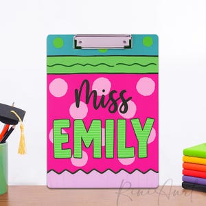 Personalized Teacher Appreciation Gift, Custom Boho Floral Teacher ...