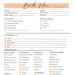 Pink Birth Plan Printable & Editable PDF Template - Etsy