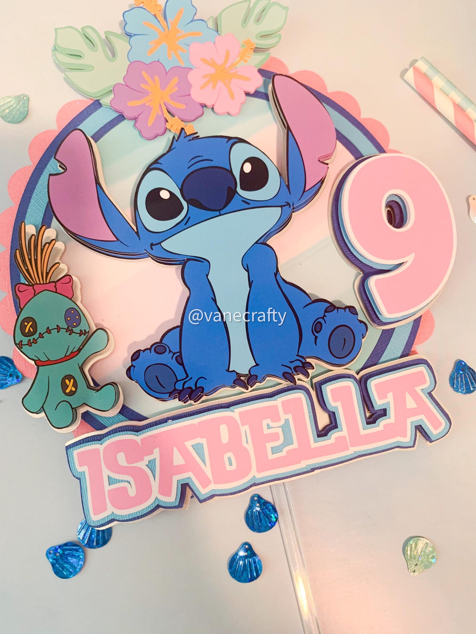 Stitch Cake Topper, Stitch Party, Stitch Decor, Stitch Birthday, Stitch ...