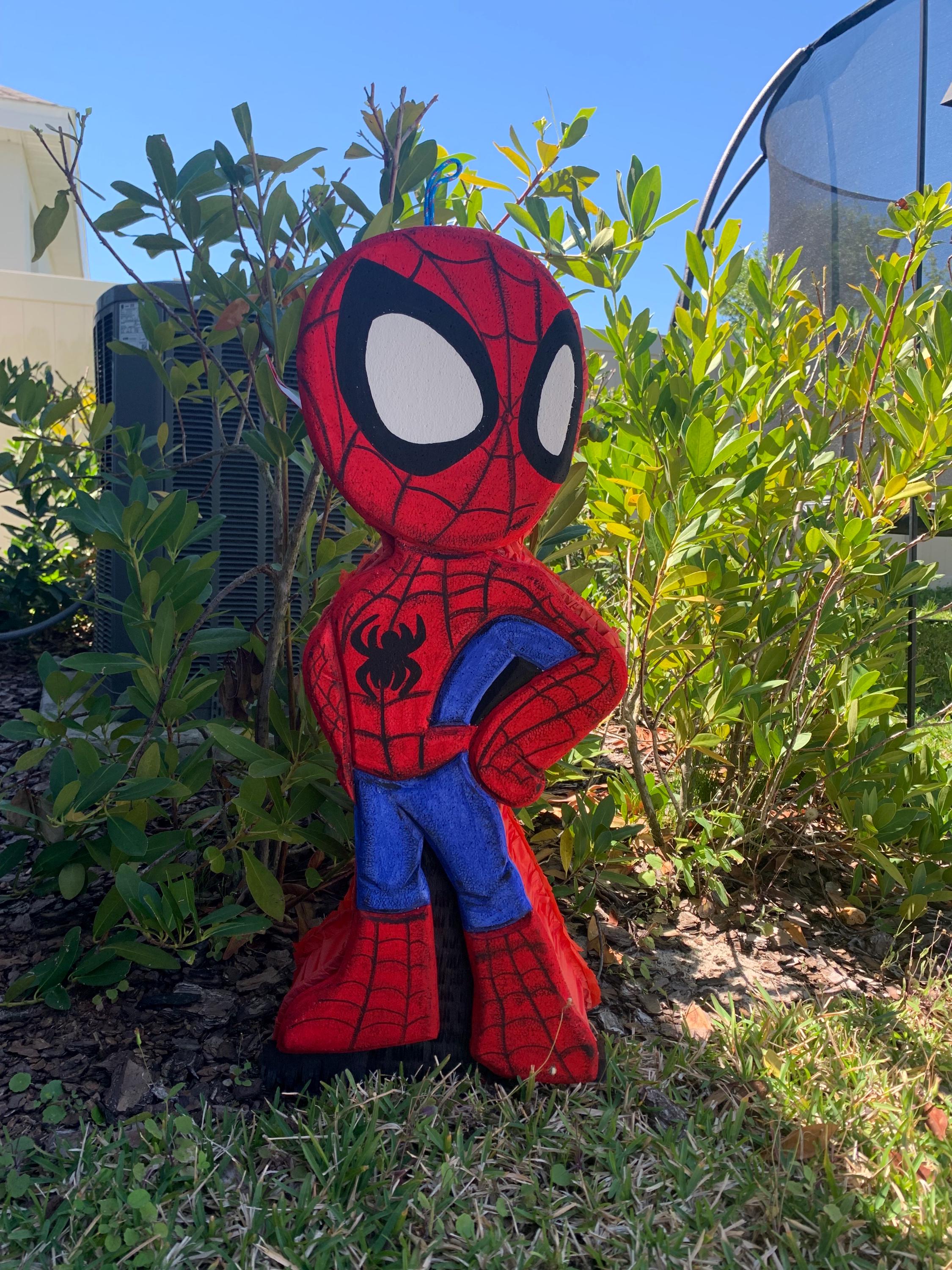 Spidey Pinata, Spider Spidey Party, Spider Decor, Spodey Birthday ...
