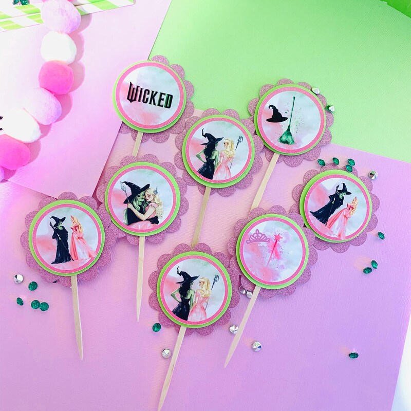 Wicked Musical Cake Topper - Etsy UK