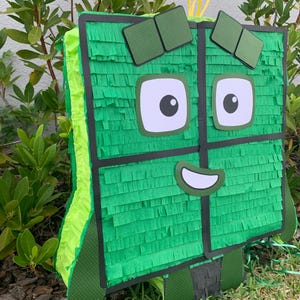Number Block Pinata, Number Party, Number Block Decor, Number Block ...