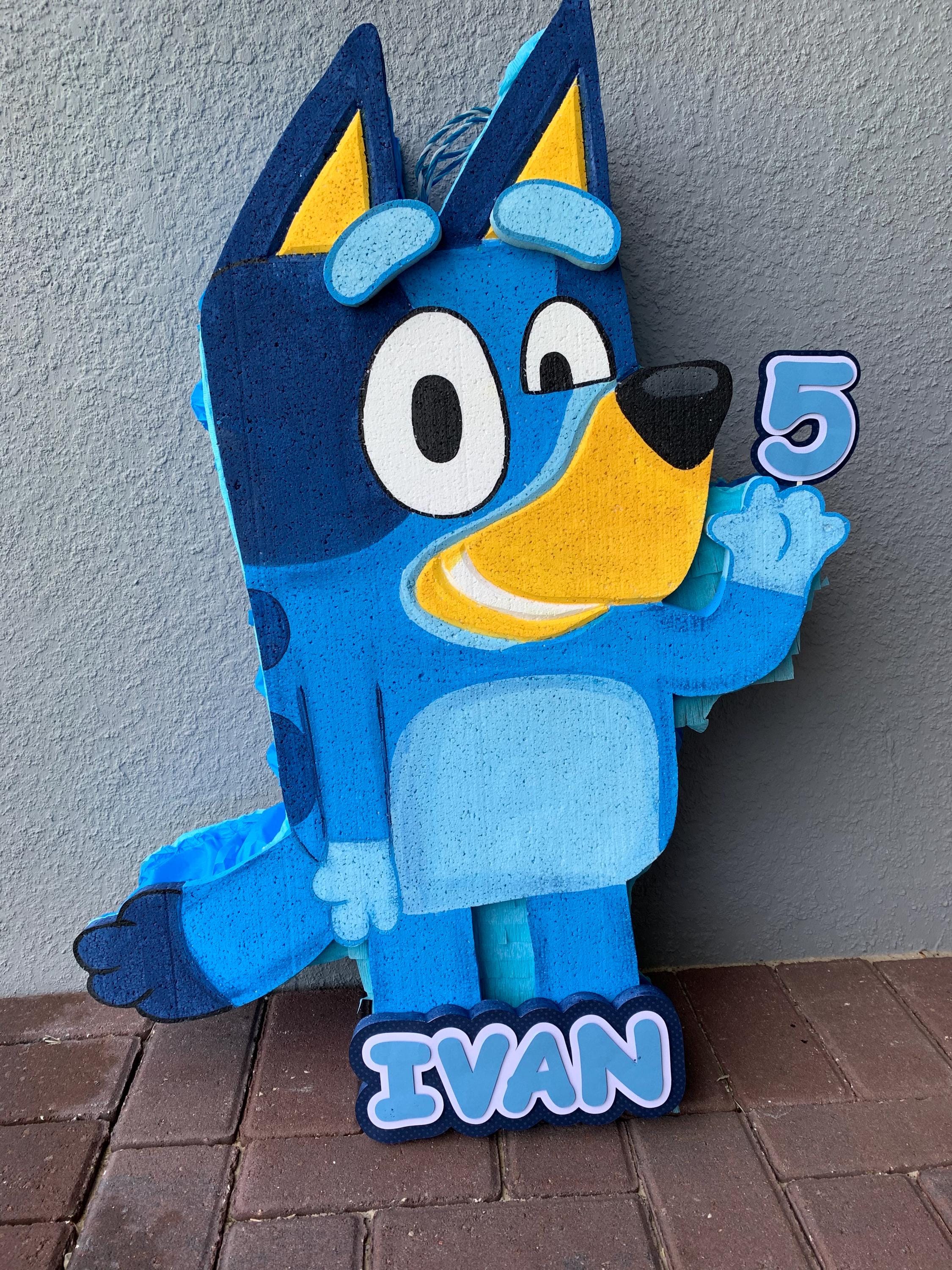 Pinata Bluey, Pinata Party, Pinata Birthday, Pinata Bluey, Pinata Bluey ...